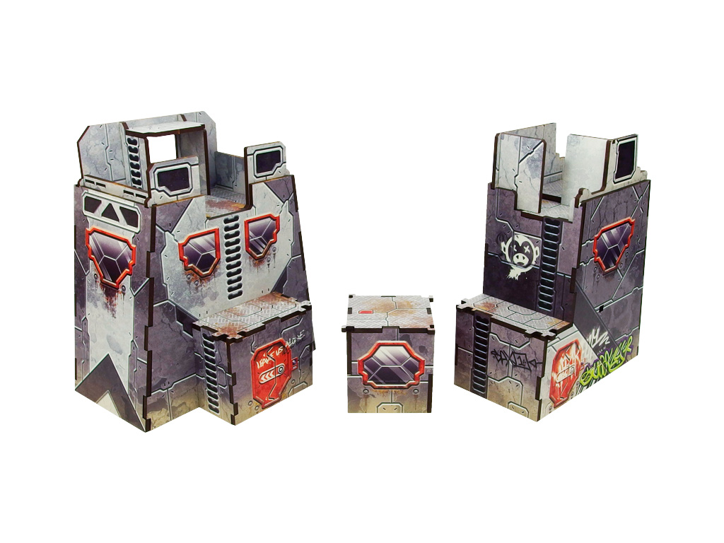 Micro Art Studio Precinct Sigma Sentry Towers | Infinity Terrain ...